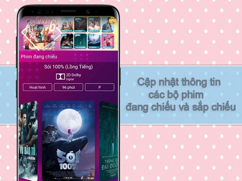 Ứng dụng Touch Cinema - Mua vé, đặt vé xem phim tại Gia Lai