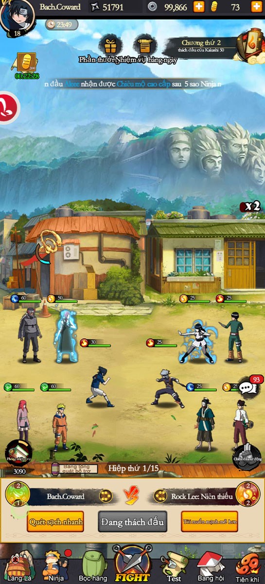 Tải Team Hawk - Game chiến thuật nhẫn giả Naruto