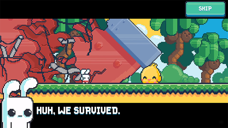 Yeah Bunny 2 - Giải cứu đàn gà con | Game pixel đi cảnh thú vị