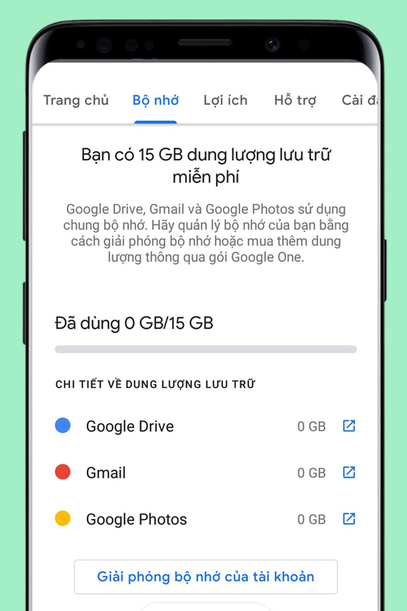 Tải Google One - Công cụ quản lý dung lượng lưu trữ của Google