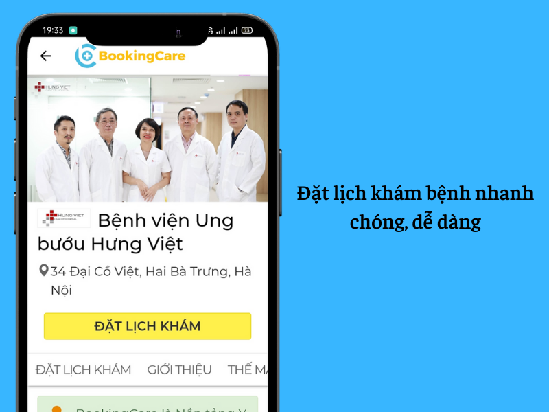 BookingCare: Ứng dụng đặt lịch khám bệnh trực tuyến