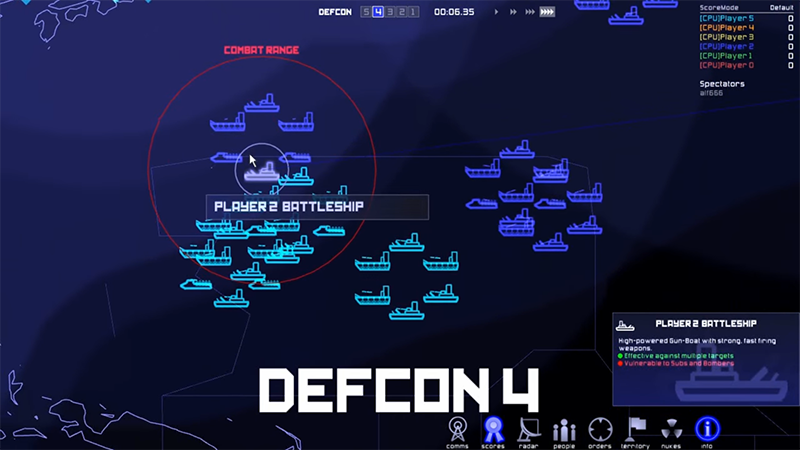 Tải Defcon – Game mô phỏng bối cảnh Chiến tranh Đế Quốc đỉnh cao