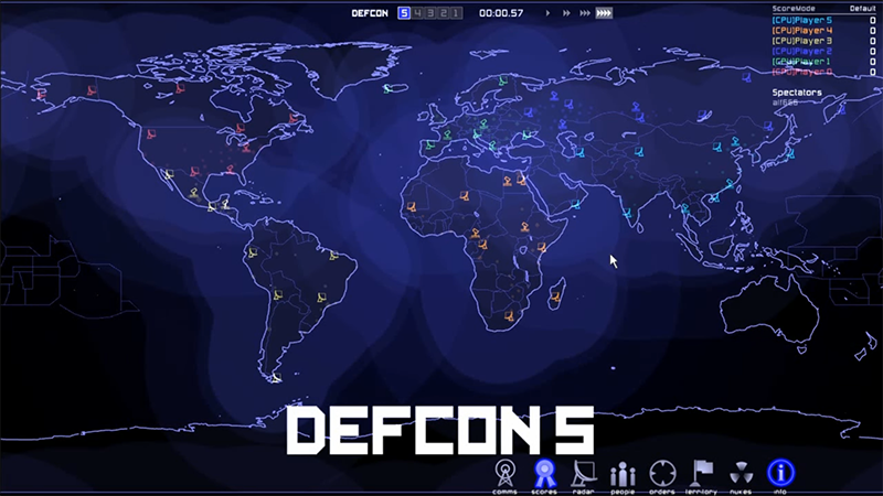 Tải Defcon – Game mô phỏng bối cảnh Chiến tranh Đế Quốc đỉnh cao