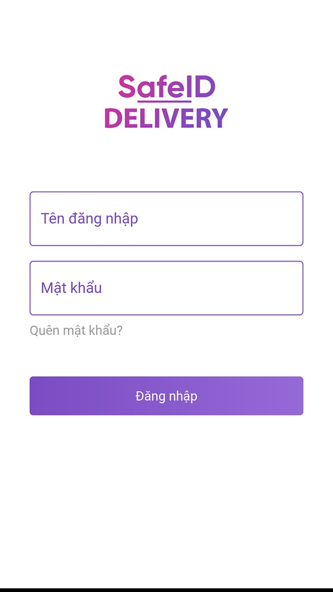 App SafeID Delivery: Ứng dụng quản lý hỗ trợ đợt 3
