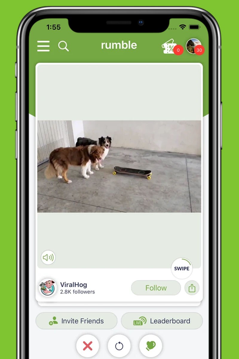 Rumble - Ứng dụng tải, xem video và kiếm tiền bằng nội dung giá trị