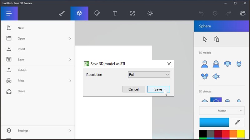 3D Builder - Phần mềm thiết kế, in ấn 3D chuyên nghiệp
