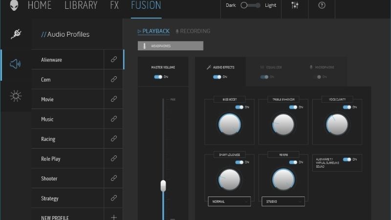Alienware Command Center - Điểu khiển laptop gaming Dell/Alienware