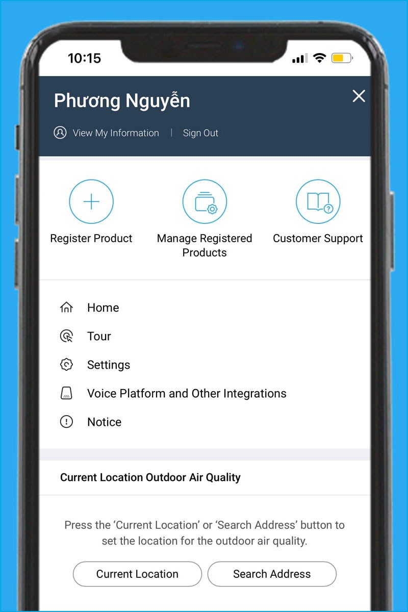 Tải Coway IoCare - Ứng dụng kết nối máy lọc khí thông minh