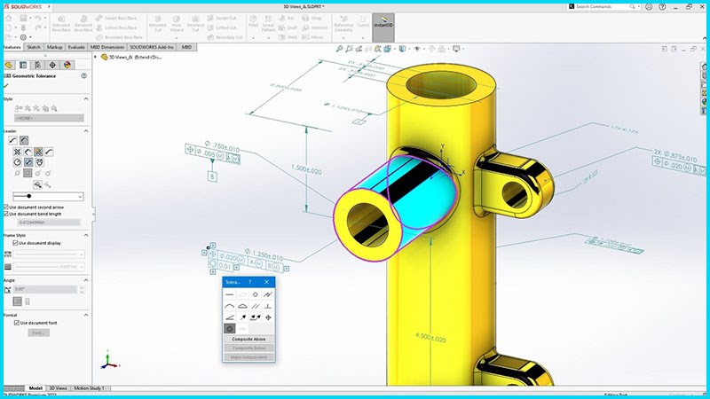Solidworks - Phần mềm thiết kế, mô phỏng các bản vẽ 3D công nghiệp