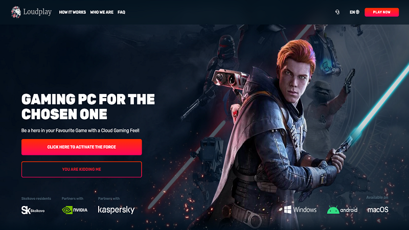 Tải Loudplay - Dịch vụ chơi game PC/Console trên cloud gaming