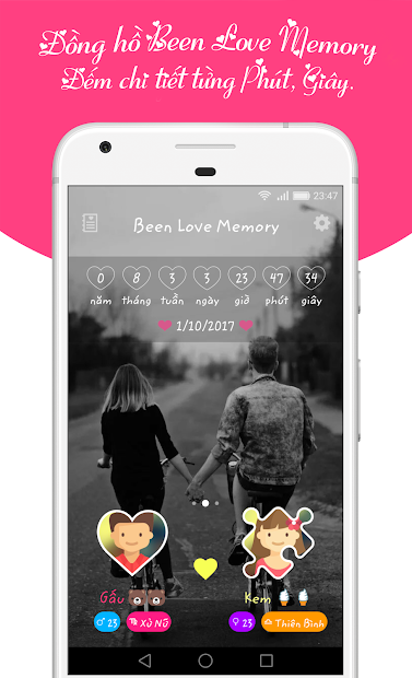 App Đếm ngày yêu - Been Love Memory | Link tải, cách sử dụng, mẹo thủ thuật