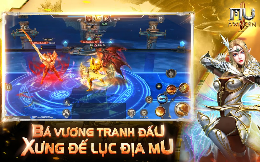 Tải game MU Awaken trên điện thoại, PC - Đột phá dòng MU mobile