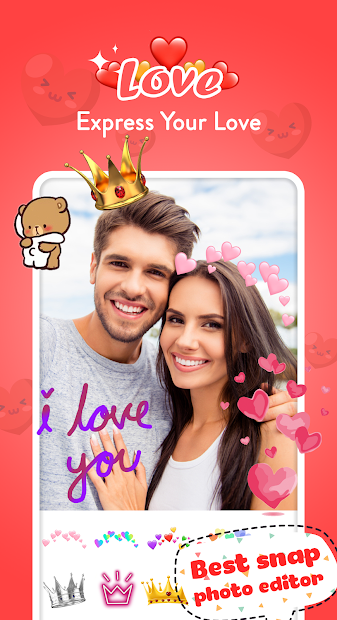 Ứng dụng Crown Heart Photo Editor: Trình chỉnh sửa ảnh trên điện thoại ...