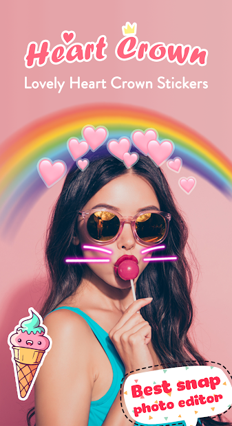 Ứng dụng Crown Heart Photo Editor: Trình chỉnh sửa ảnh trên điện thoại ...
