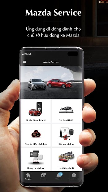 Ứng dụng Mazda Service: Tra cứu bảo hành điện tử, thông tin xe Mazda ...