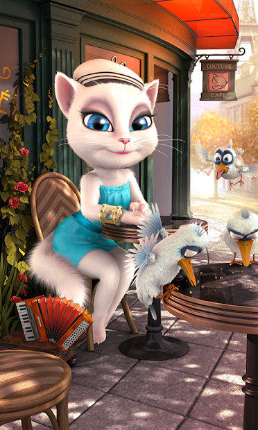 Tải game Talking Angela - Chơi đùa cùng mèo Angela | Hướng dẫn cách chơi