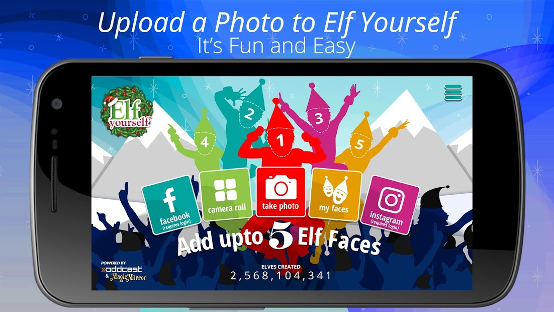 Ứng dụng ElfYourself - Ghép Mặt Vào Video Vũ Điệu Giáng Sinh | Link tải free, cách sử dụng