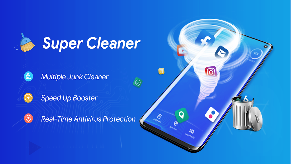 Ứng dụng Clean: Diệt Virus và Dọn Rác trên điện thoại | Link tải free ...