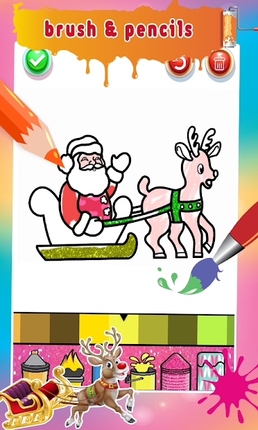 Ứng dụng Christmas Coloring Book: Sách tô màu giáng sinh | Link tải ...