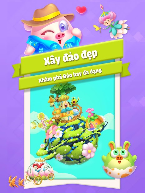 Tải game Heo đến rồi - Heo con xây đảo | Hướng dẫn cách chơi