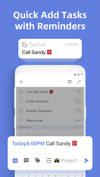 Ứng dụng TickTick: Nhắc nhở những việc và nhiệm vụ phải làm | Link tải free, cách sử dụng