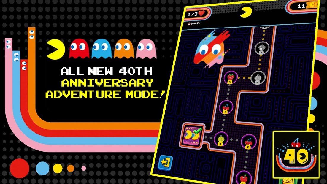 Tải game PAC-MAN: Pacman ăn hạt sáng | Hướng dẫn cách chơi