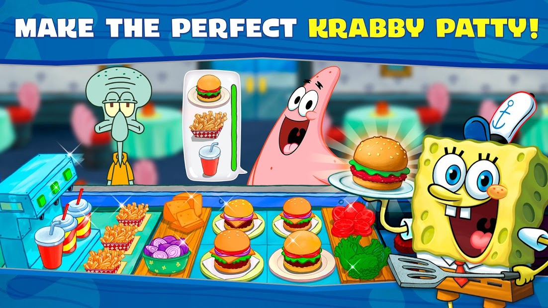 Tải game SpongeBob - Nấu ăn cùng SpongeBob | Hướng dẫn cách chơi