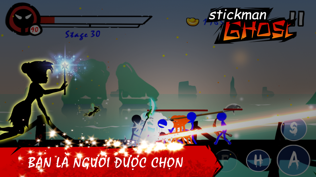 Tải game Stickman Ghost: Ninja người que | Hướng dẫn cách chơi