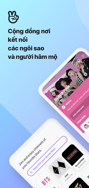 Ứng dụng V LIVE: Xem video, livestreams cùng thần tượng | Link tải free ...