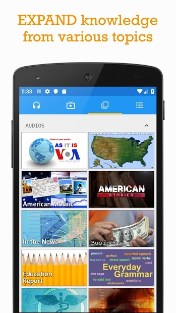 Ứng dụng VOA: Tự học tiếng Anh, luyện nghe mỗi ngày | Link tải free ...