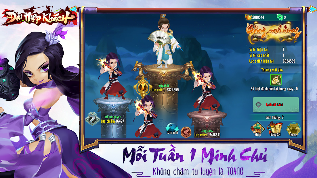 Đại Hiệp khách - Soha game | Game kiếm hiệp trên điện thoại