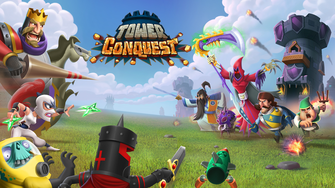 Tower Conquest - Game chiến thuật thẻ bài trên điện thoại