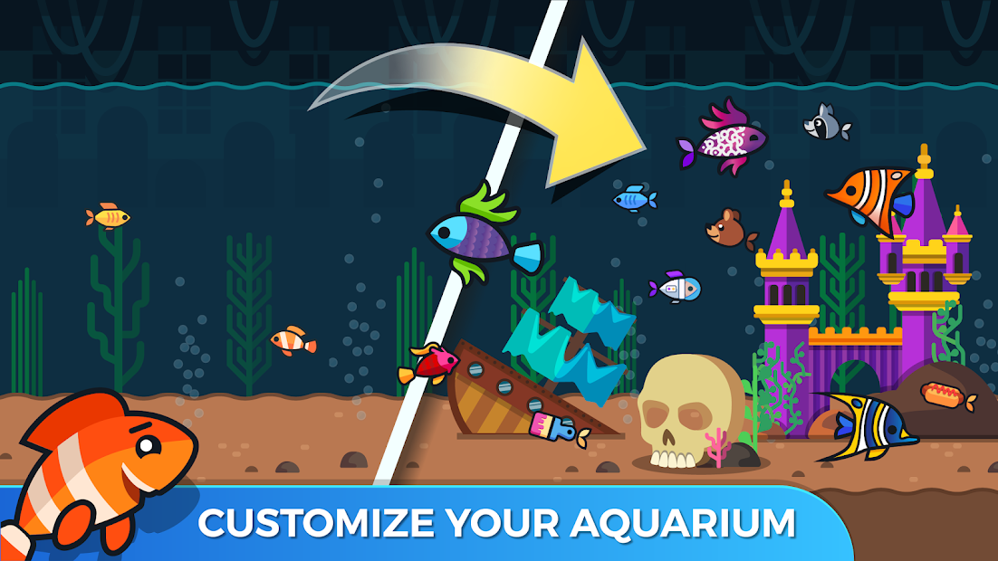 Tải Idle Fish Aquarium - Game nuôi cá ảo giải trí