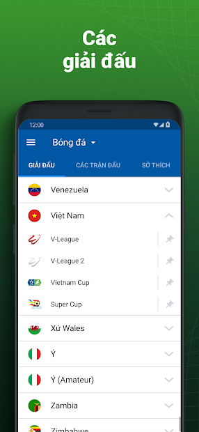 SofaScore - Ứng dụng cập nhật kết quả trực tiếp và tin tức chi tiết các trận đấu