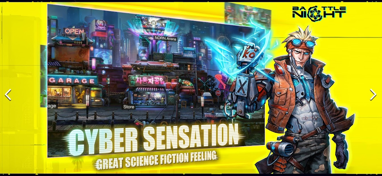 Tải Battle Night: Cyber Squad-Idle RPG - Game chiến thuật