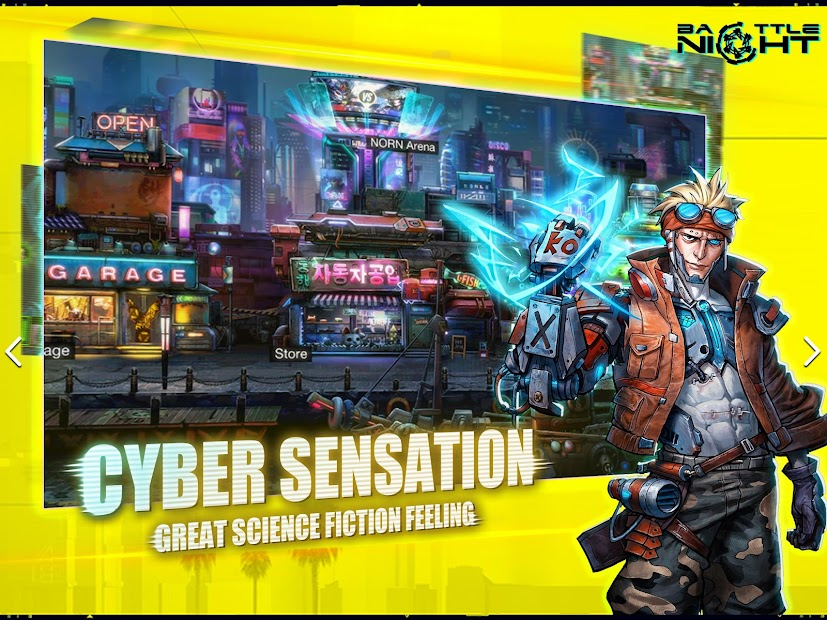 Tải Battle Night: Cyber Squad-Idle RPG - Game chiến thuật