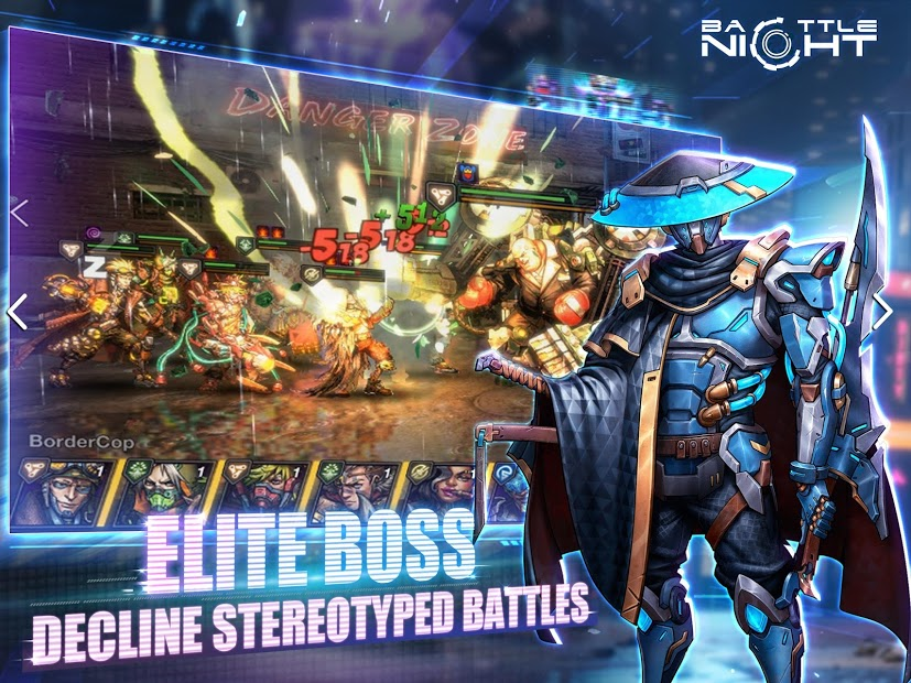 Tải Battle Night: Cyber Squad-Idle RPG - Game chiến thuật