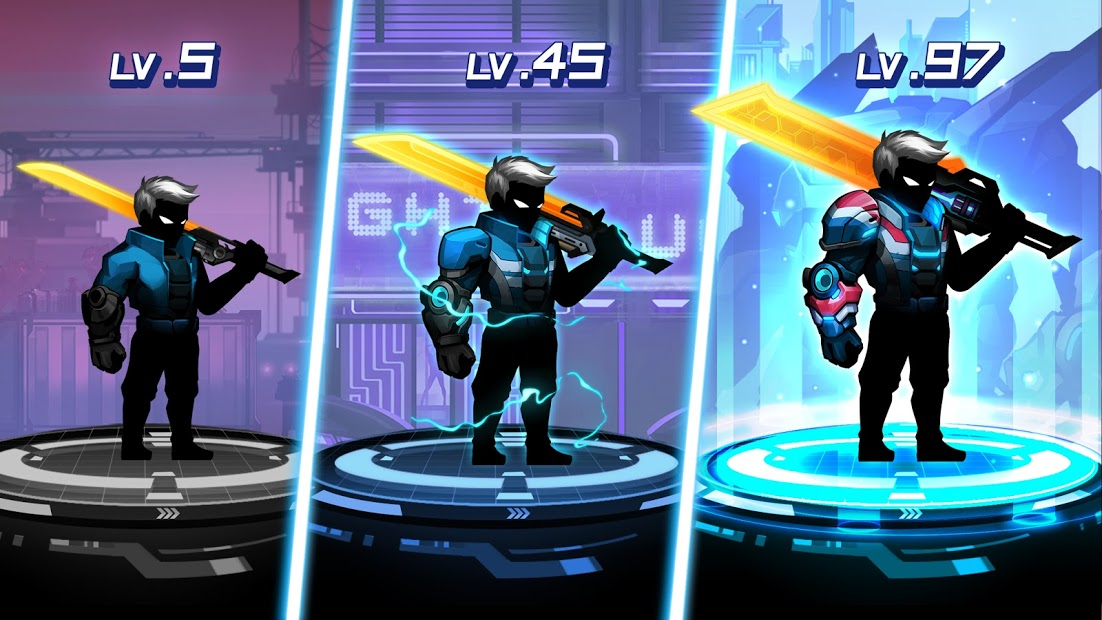 Cyber Fighters: Stickman Shadow Legends Action RPG - Game RPG hấp dẫn