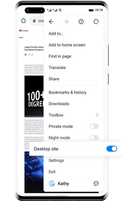 HUAWEI Browser: Trình duyệt web thông minh dành riêng cho Huawei