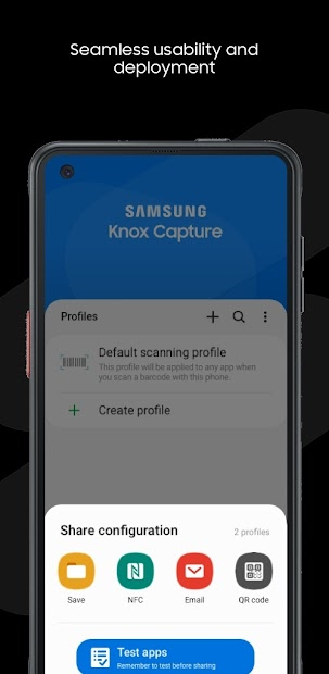 Samsung Knox Capture: Giải pháp quét mã vạch cho doanh nghiệp
