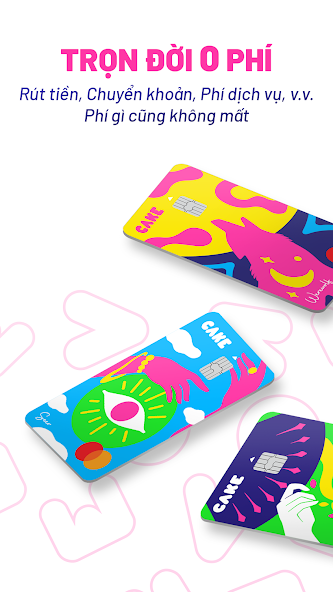 Ứng dụng CAKE - Digital Banking: Ngân hàng số miễn phí trọn đời