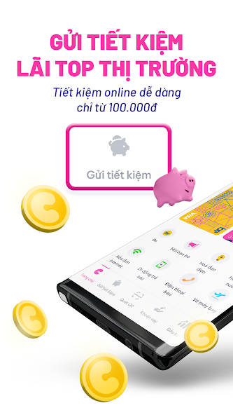 Ứng dụng CAKE - Digital Banking: Ngân hàng số miễn phí trọn đời