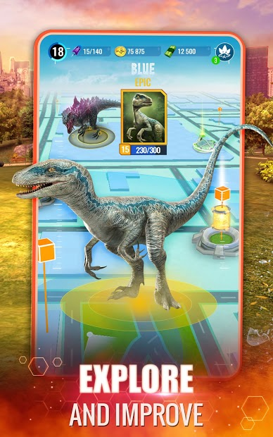 Tải Jurassic World Alive - Game bắt khủng long