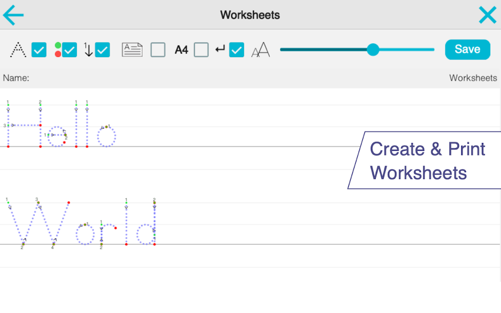 App Writing Wizard: Ứng dụng tập viết chữ dành cho bé
