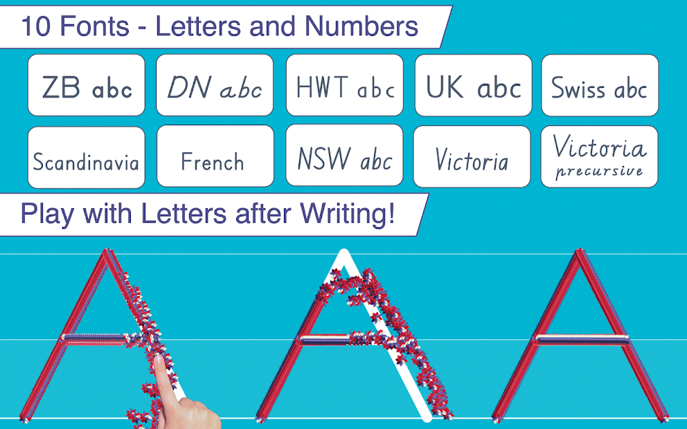 App Writing Wizard: Ứng dụng tập viết chữ dành cho bé