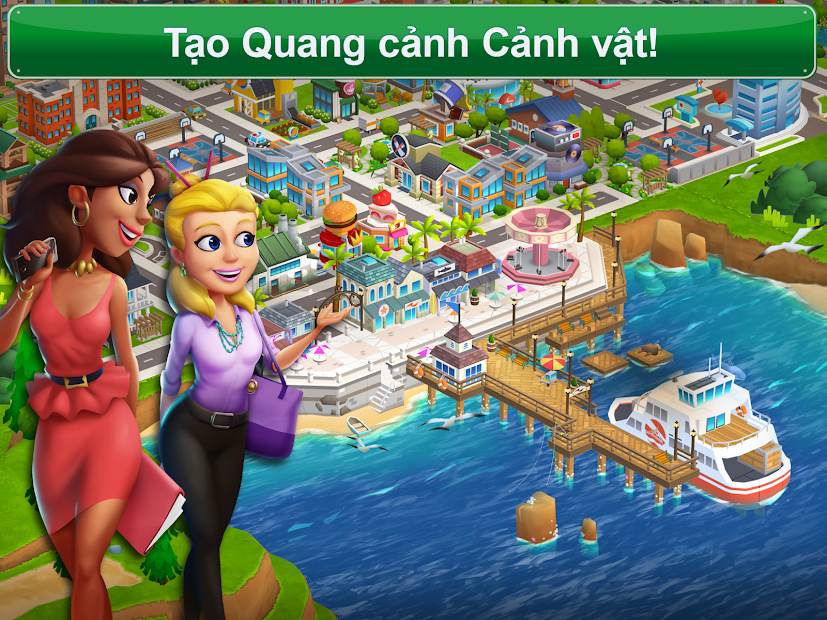Tải Dream City - Xây dựng thành phố Metropolis trong mơ của riêng bạn