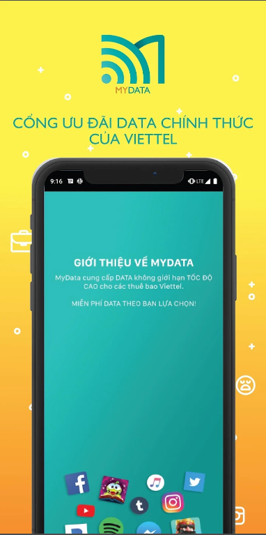 MyData - Cổng cung cấp data chính thức của Viettel Telecom