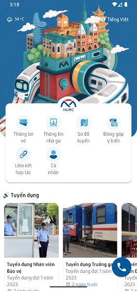 Tải HCMC Metro HURC - App tàu điện Metro TP.HCM (xem tuyến, lộ trình)