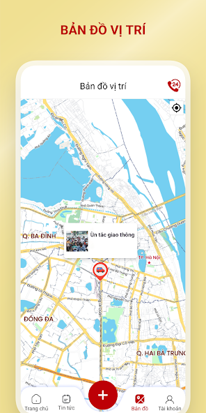 VNeTraffic - Ứng dụng giao thông thông minh Việt Nam
