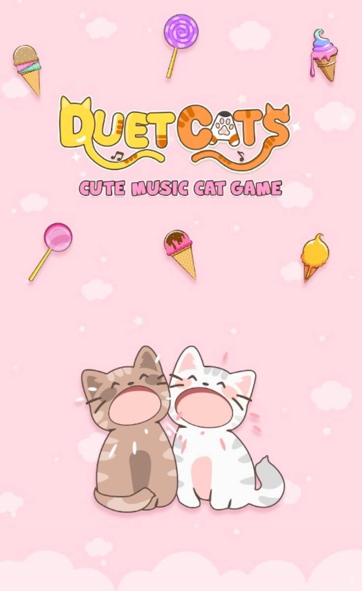 Duet Cats: Cute Popcat Music - Game âm nhạc thú vị với 2 chú mèo cute